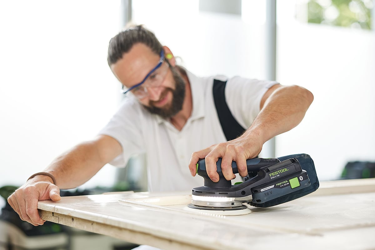 Ontdek de nieuwe excenterschuurmachines van Festool